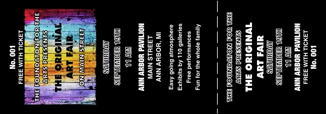 Full-Colour All-Purpose Event Tickets | Eventgroove