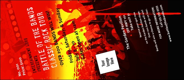 Concert Ticket Templates | Eventgroove