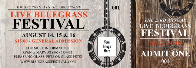 Music Event Ticket Templates | Eventgroove