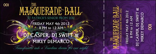 Themed Event Ticket Templates | Eventgroove