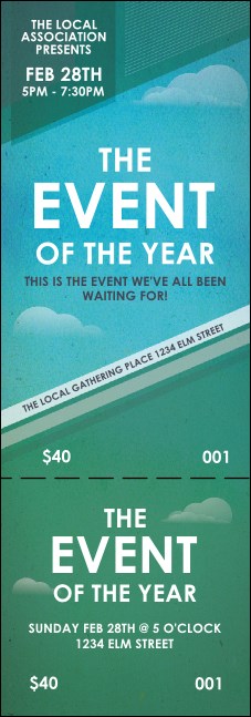 Full-Colour All-Purpose Event Tickets | Eventgroove