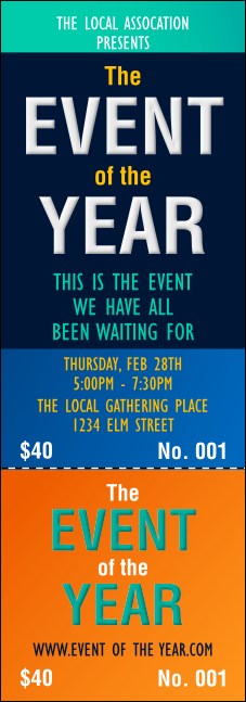 Full-Colour All-Purpose Event Tickets | Eventgroove