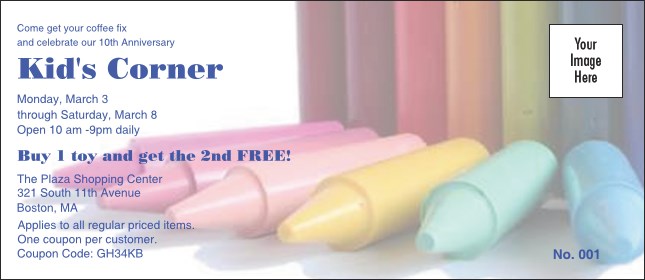 Coupon Template | Eventgroove