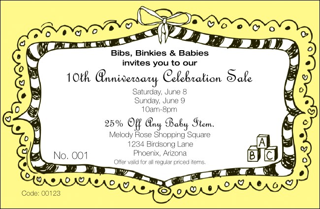 Coupon Template | Eventgroove