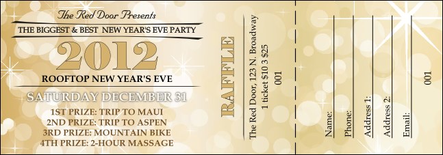 Raffle Templates for Fundraisers & Events | Fast Printing