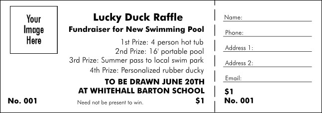 Colour Raffle Tickets | Eventgroove