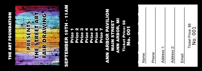 Colour Printed Raffle Tickets & Templates | Eventgroove