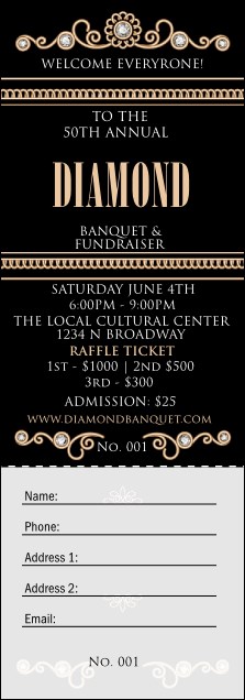 Colour Raffle Tickets | Eventgroove