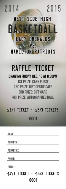 Sports Raffle Ticket Templates | Eventgroove