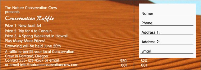 Colour Raffle Tickets | Eventgroove